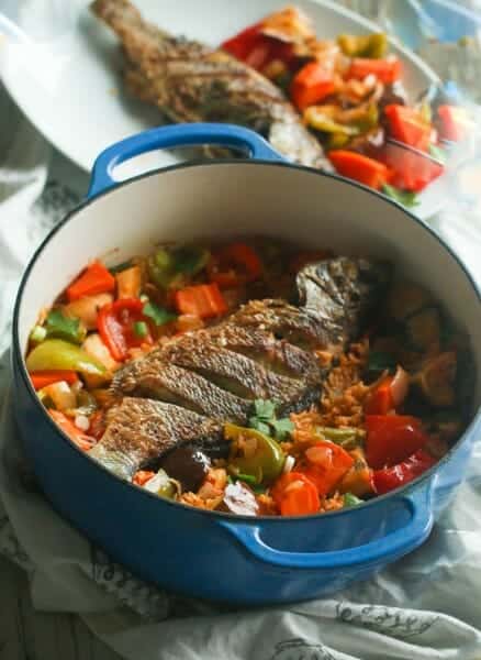 Thieboudienne/Ceebu Jen (Poisson au Riz) - Immaculate Bites