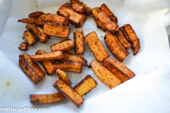 Kelewele or Aloco (Spicy Fried Plantains) - Immaculate Bites