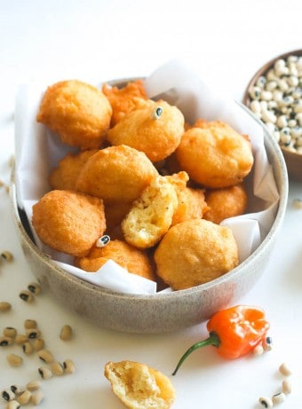 Black Eyed Peas Fritters (Akara) - Immaculate Bites