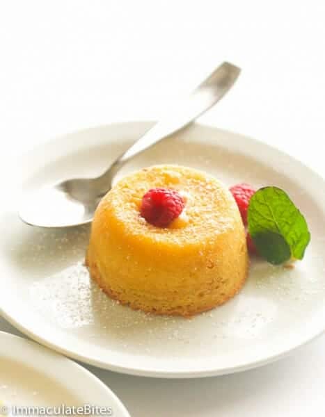 White Molten Lava Chocolate Cake - Immaculate Bites