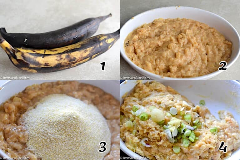 Tatale (African Plantain Pancakes) - Immaculate Bites