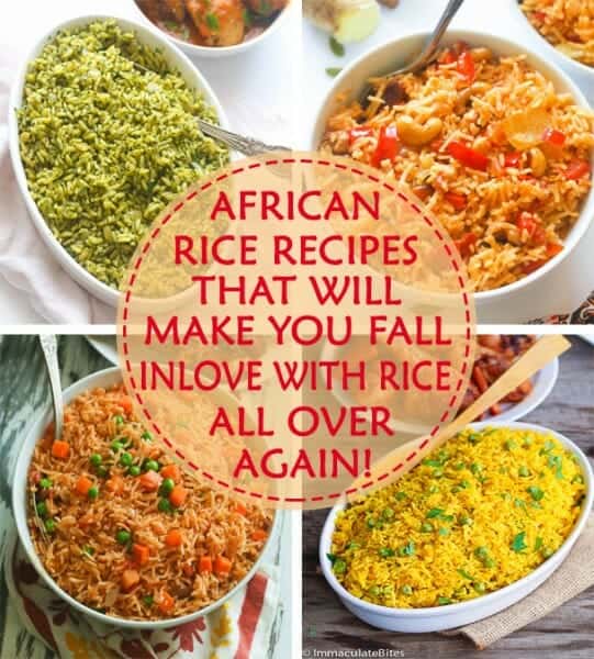 African Rice Recipes - Immaculate Bites