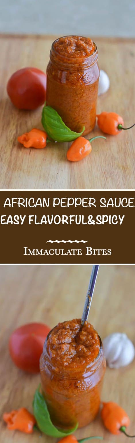 African Pepper Sauce - Immaculate Bites