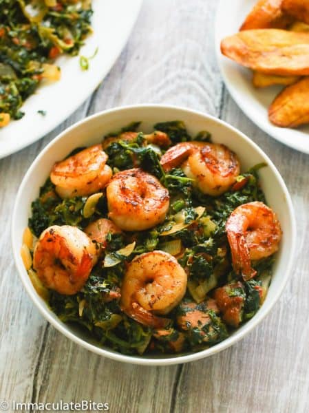 Stewed Spinach (African Style) - Immaculate Bites