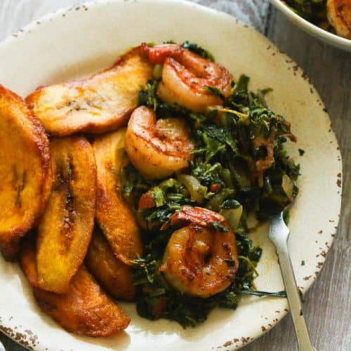 Stewed Spinach (African Style) - Immaculate Bites