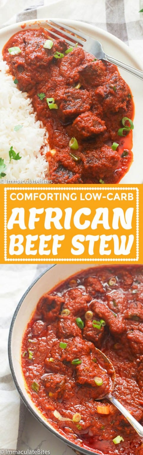 African Beef Stew - Immaculate Bites