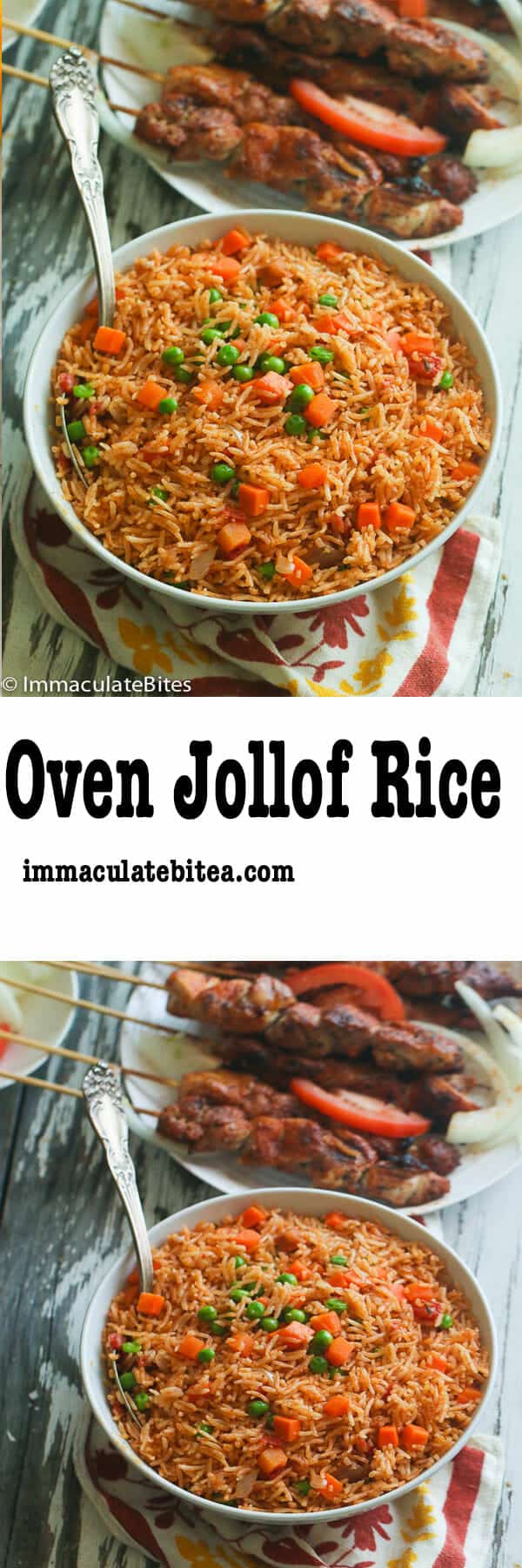 Jollof Rice (Oven Baked) - Immaculate Bites