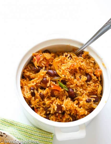 African Rice and Beans - Immaculate Bites