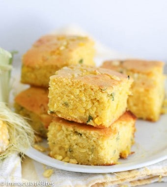 Mealie Bread (South African Corn Bread) - Immaculate Bites
