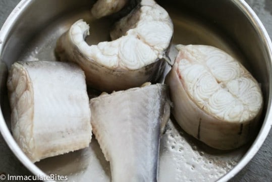 Mpuh Fish ( Spicy fish in plantain pudding) - Immaculate Bites