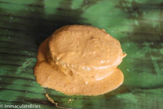 Mpuh Fish ( Spicy fish in plantain pudding) - Immaculate Bites