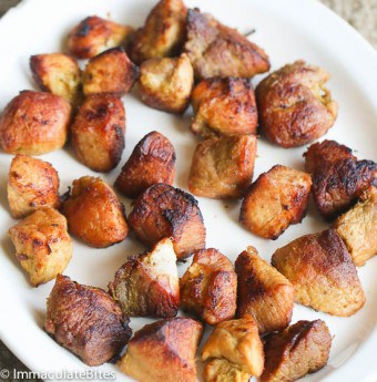 Pork Griot (Griot de porc) - Immaculate Bites