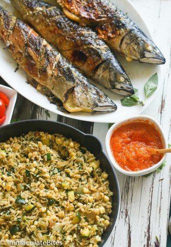 Whole Grilled Mackerel - Immaculate Bites
