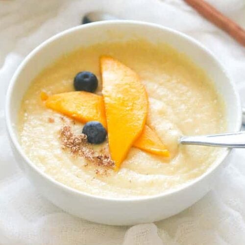Jamaican Cornmeal Porridge - Immaculate Bites