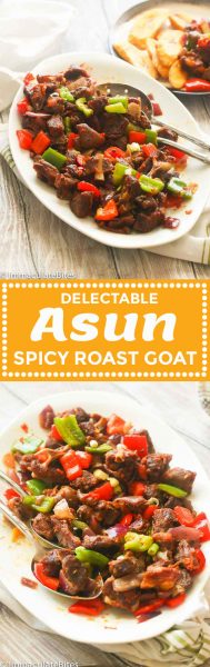 Asun (Spicy Roast Goat) - Immaculate Bites