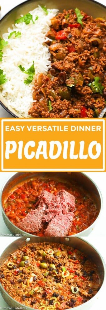 Picadillo Recipe - Immaculate Bites