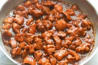 Bourbon Chicken - Immaculate Bites