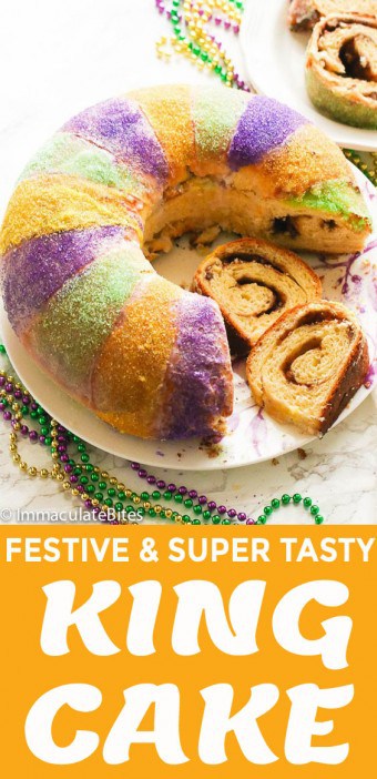 King Cake - Immaculate Bites