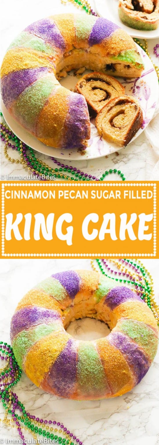 King Cake - Immaculate Bites