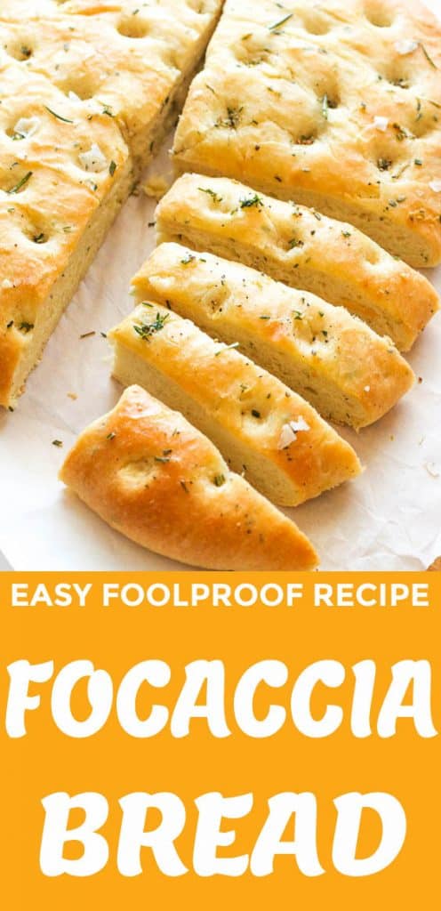 Focaccia Bread - Immaculate Bites