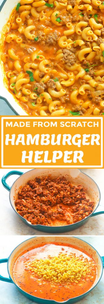 Homemade Hamburger Helper - Immaculate Bites