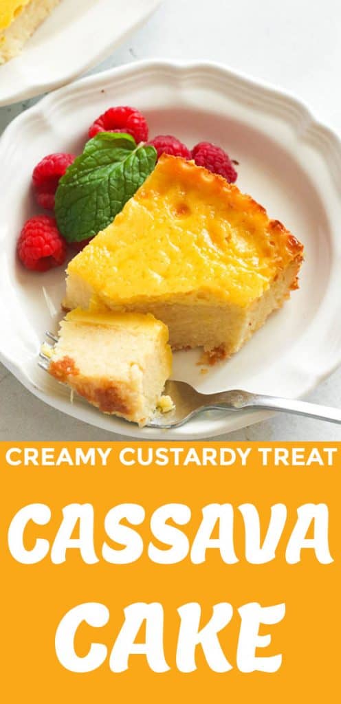 Cassava Cake - Immaculate Bites