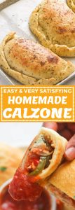 Chicken Calzone Recipe - Immaculate Bites
