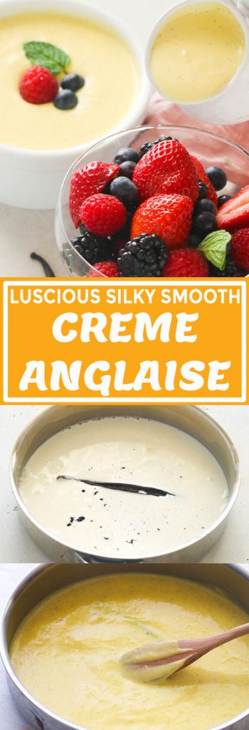 Creme Anglaise Recipe - Immaculate Bites
