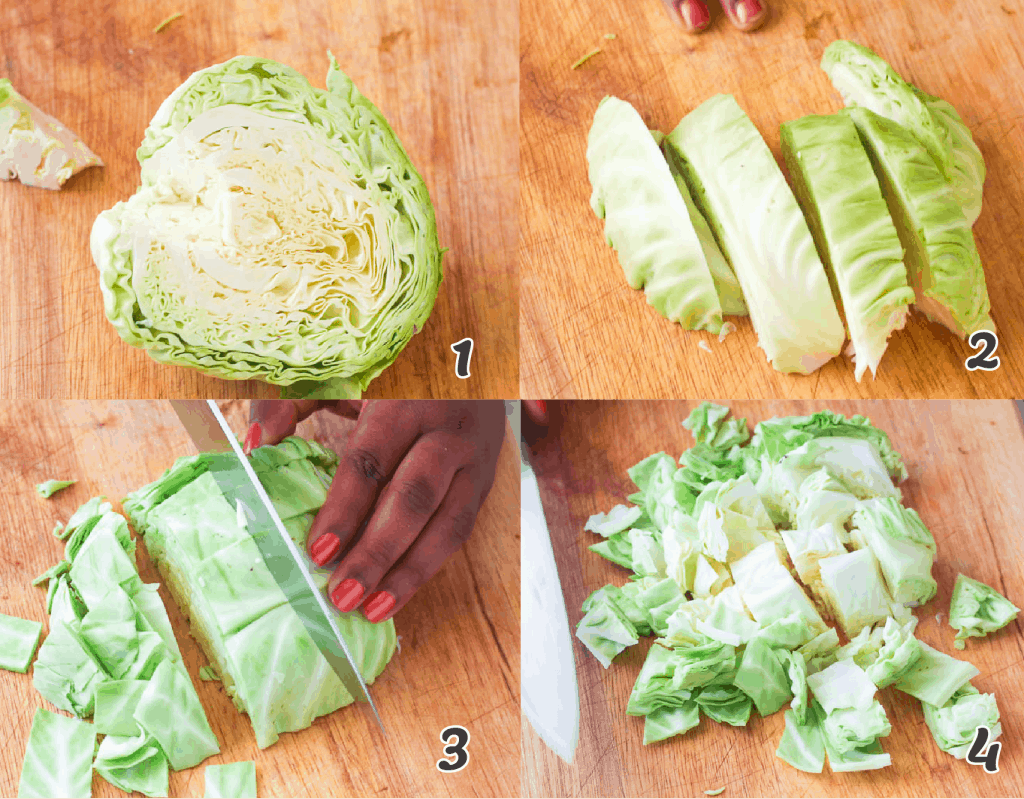 How to Cut Cabbage easily - Immaculate Bites How Tos