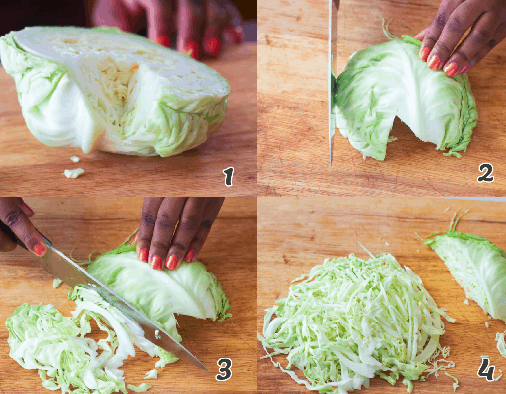 How to Cut Cabbage easily - Immaculate Bites How Tos