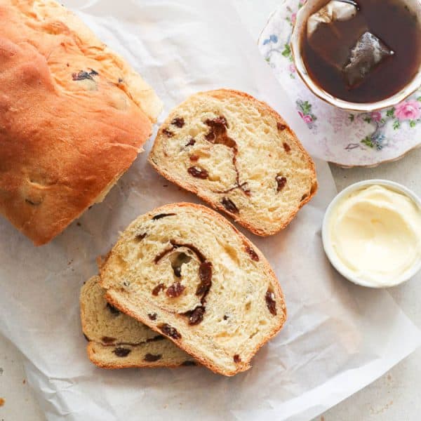 Cinnamon Raisin Bread - Immaculate Bites
