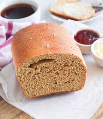 Whole Wheat Bread (Easy Recipe) - Immaculate Bites Breads