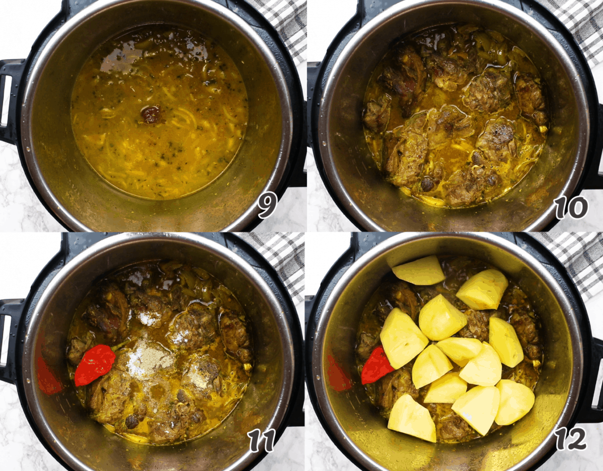 Instant Pot Curry Goat - Immaculate Bites One Pot Meal Recipes