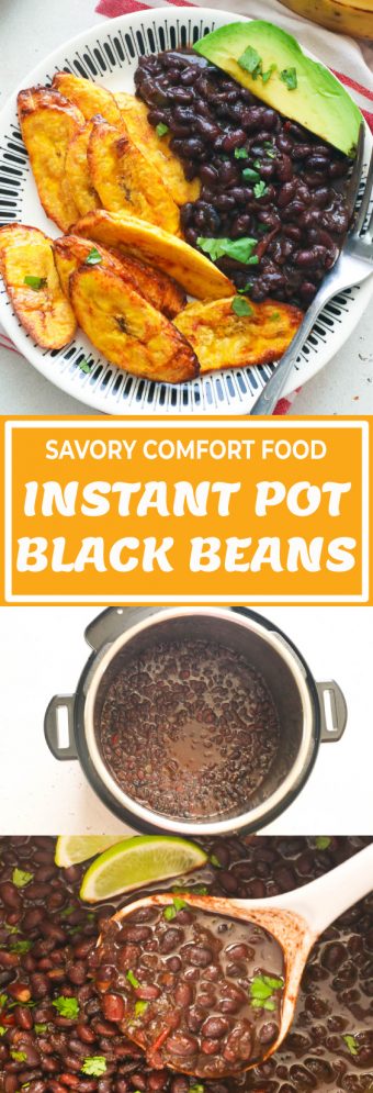 Instant Pot Black Beans - Immaculate Bites