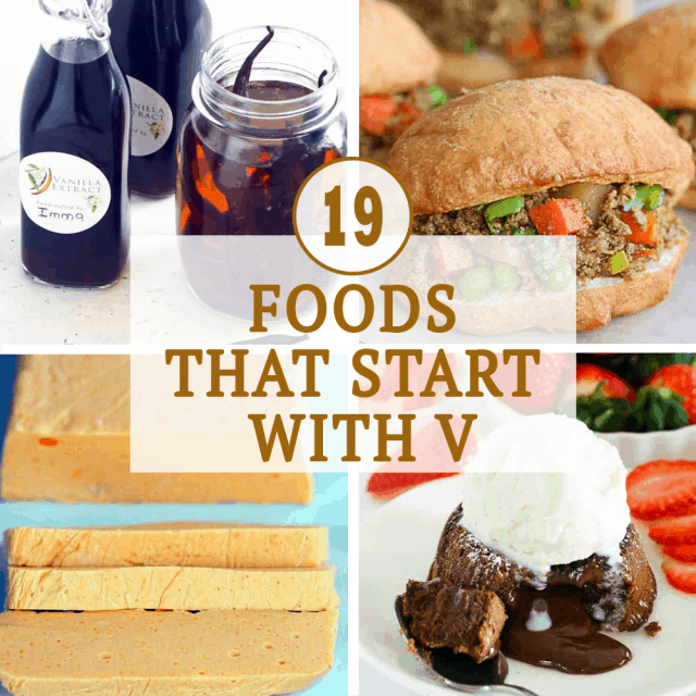 19 Foods That Start With V - Immaculate Bites