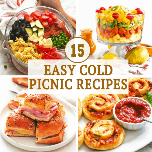 15 Easy Cold Picnic Recipes - Immaculate Bites
