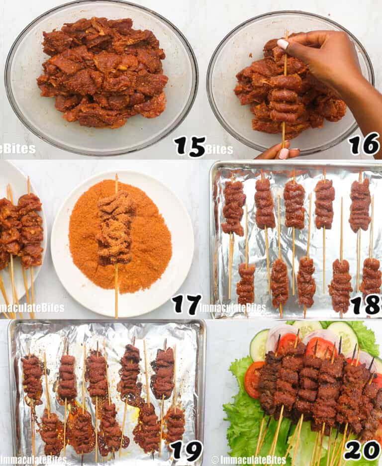 Suya Recipe (Plus Video) - Immaculate Bites