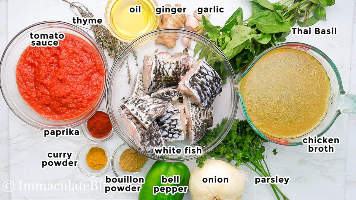 Fish Stew (Plus Video) - Immaculate Bites
