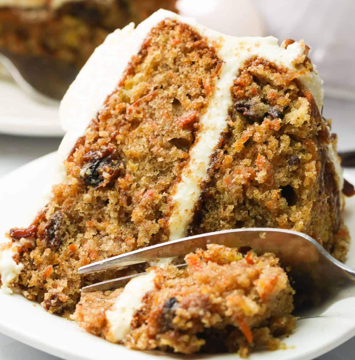 Carrot Pineapple Cake - Immaculate Bites