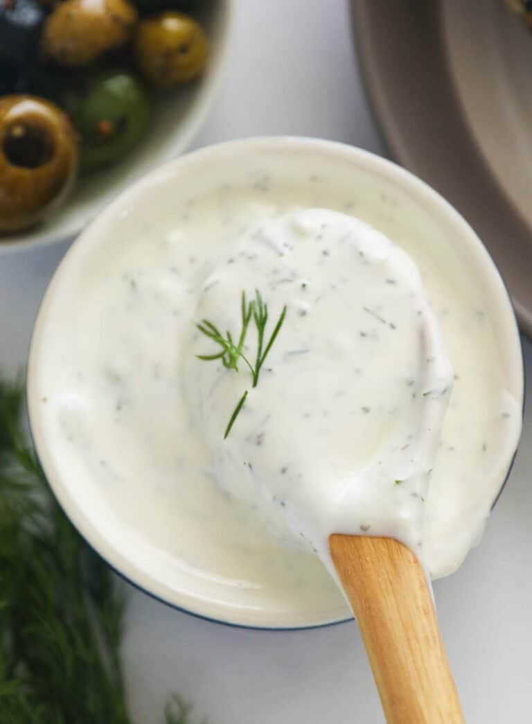 Homemade Dill sauce - Immaculate Bites