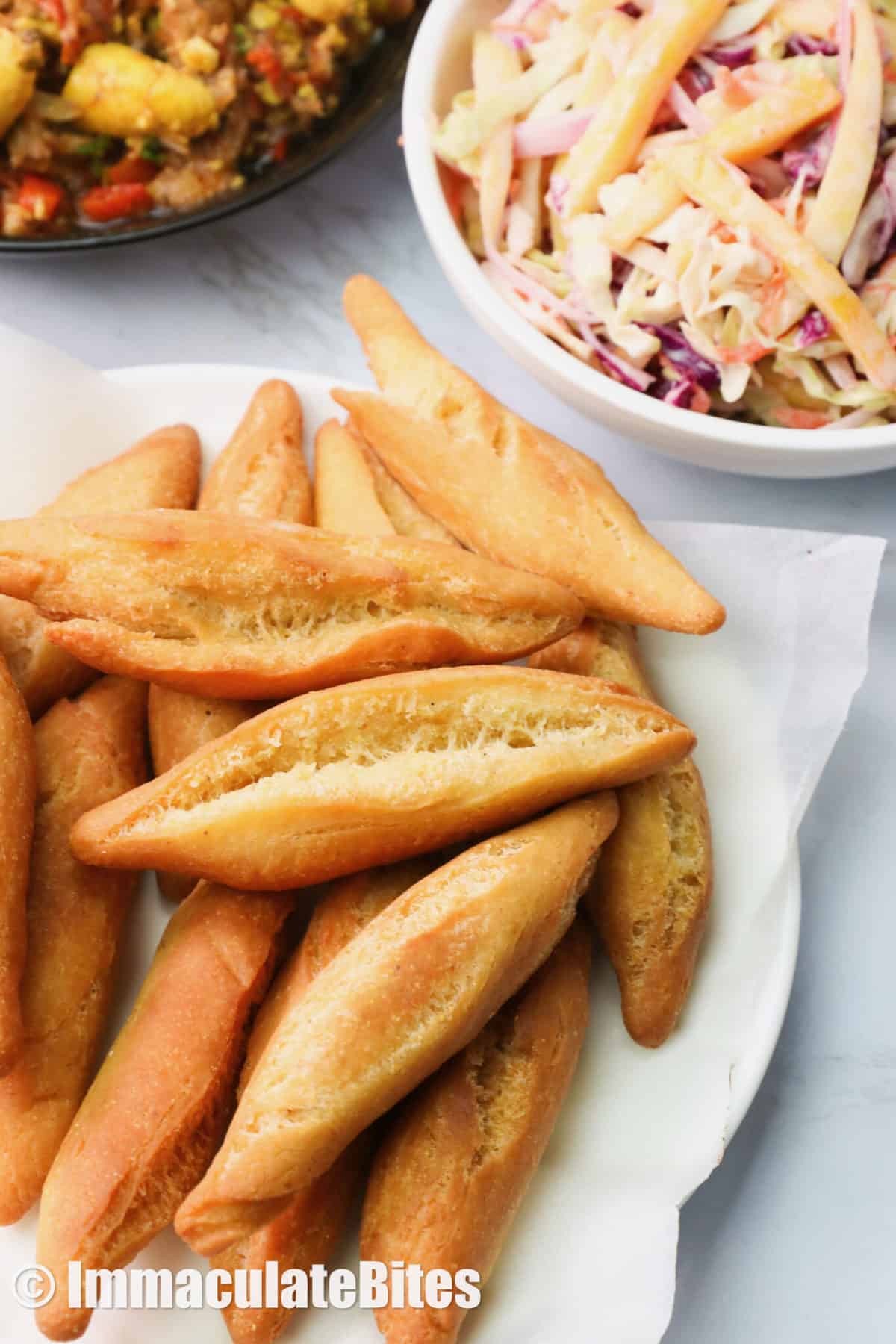 Jamaican Fried Dumplings - Immaculate Bites