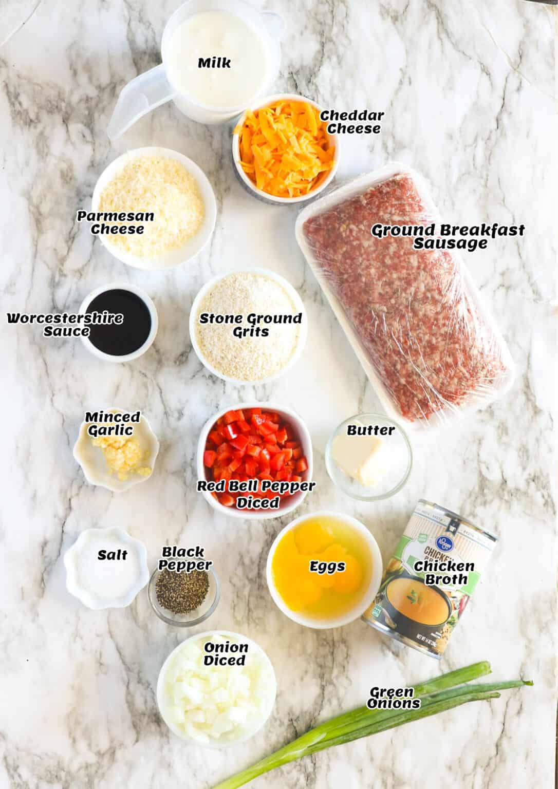 Grits Casserole - Immaculate Bites