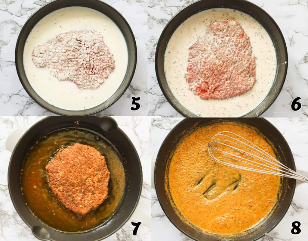 Chicken Fried Steak Recipe - Immaculate Bites