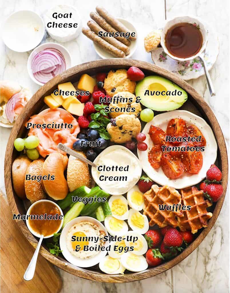 Breakfast Charcuterie Board Ideas - Immaculate Bites