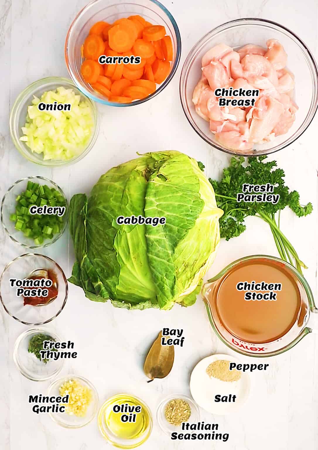 Chicken Cabbage Soup Recipe - Immaculate Bites