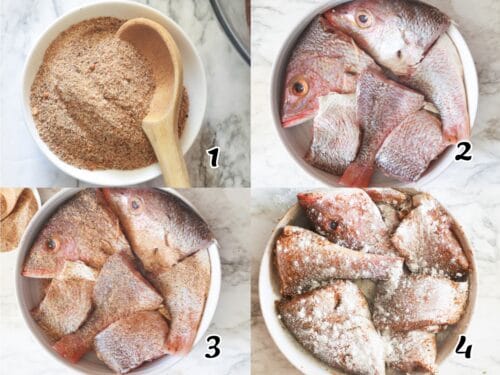 Fried Red Snapper - Immaculate Bites