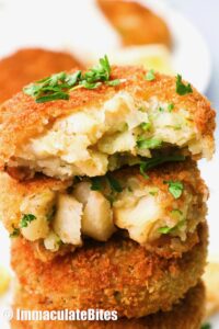 Fish Cakes - Immaculate Bites