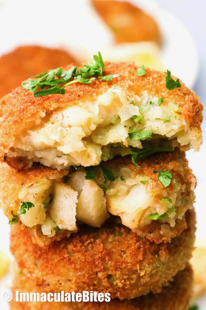 Fish Cakes - Immaculate Bites