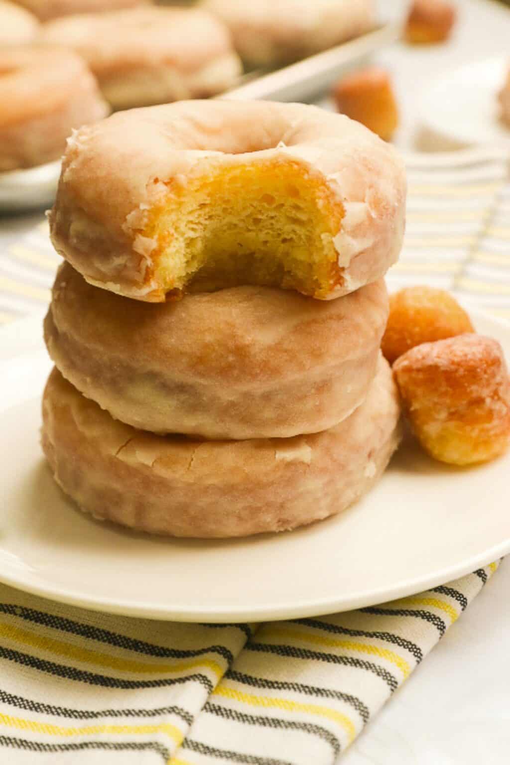 Glazed Donuts - Immaculate Bites