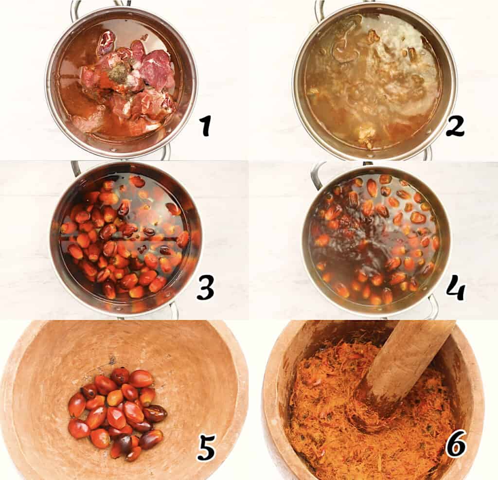 Palm Nut Soup (Banga) - Immaculate Bites